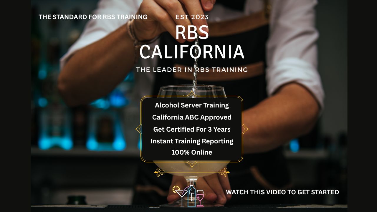 RBS California - California RBS Training Online $9.95
